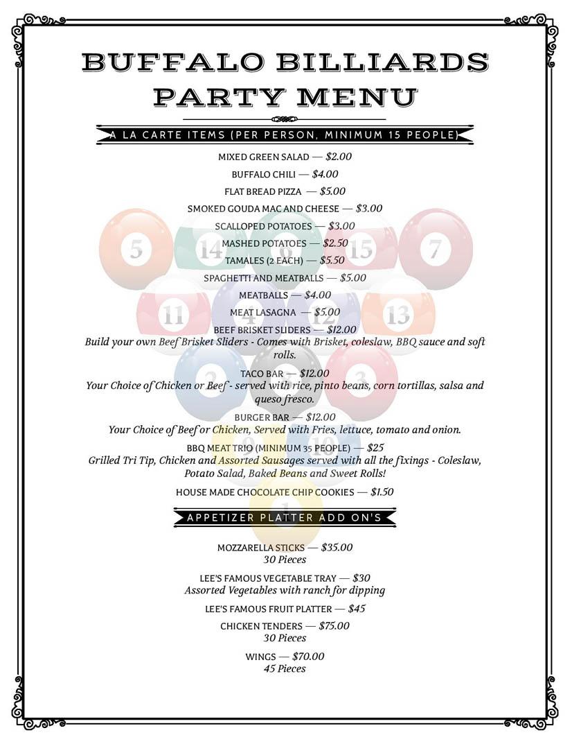 Surprisingly Good Food - Buffalo Billiards Pool Hall, Petaluma, CA